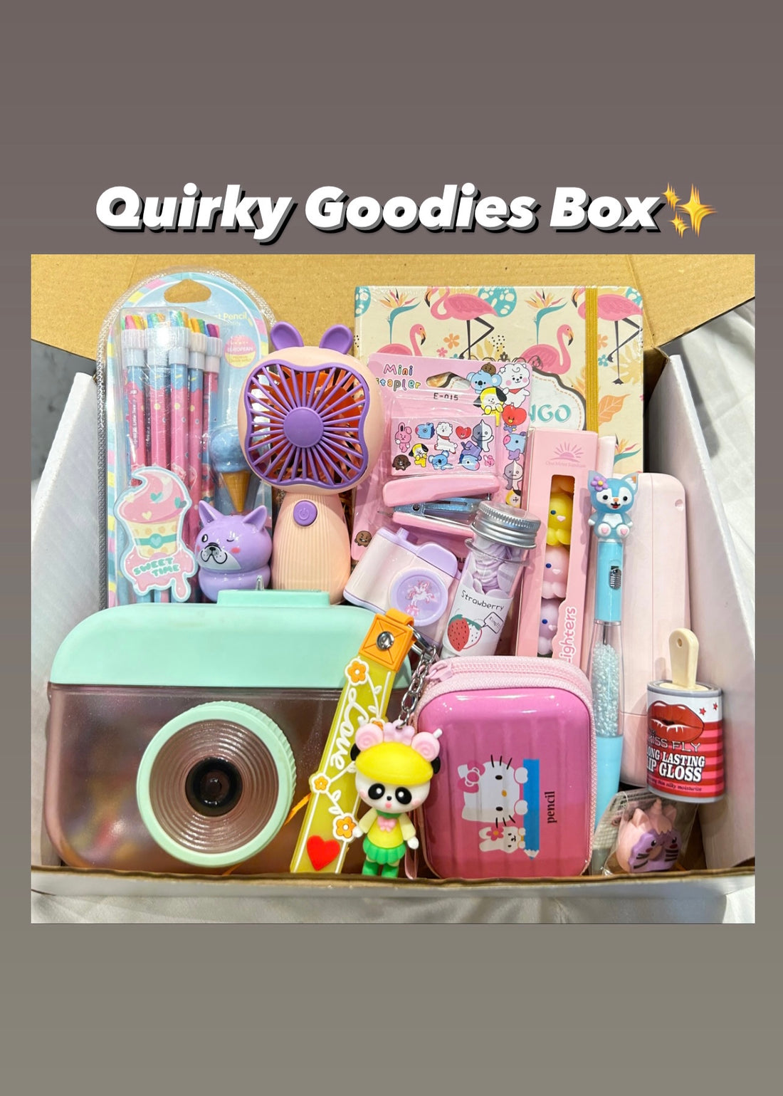 QUIRKY GOODIES BOX – VJMAKEUP
